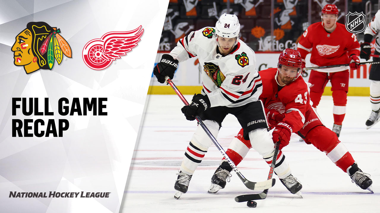 Recap: DET 4, CHI 1 | Detroit Red Wings