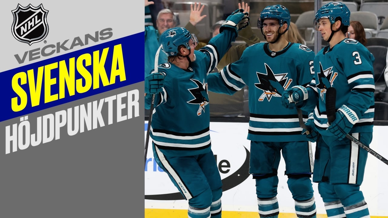 11.11: Veckans svenska höjdpunkter | NHL.com/sv