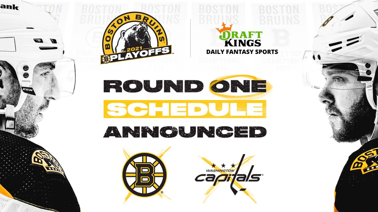 NHL Announces Schedule for Boston Bruins First Round Playoff Series ...