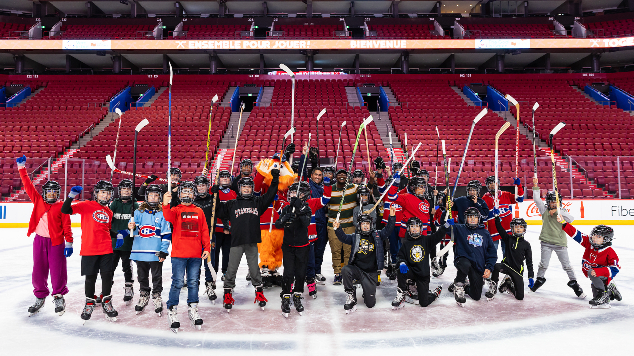Together To Play: Helping kids get involved in hockey | Montréal Canadiens