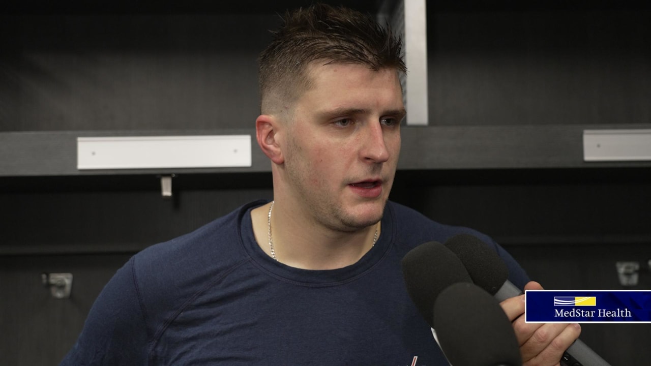 Aliaksei Protas | Postgame | Washington Capitals