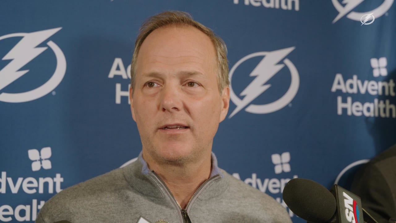 Jon Cooper | Pregame 12.14.23 | Tampa Bay Lightning
