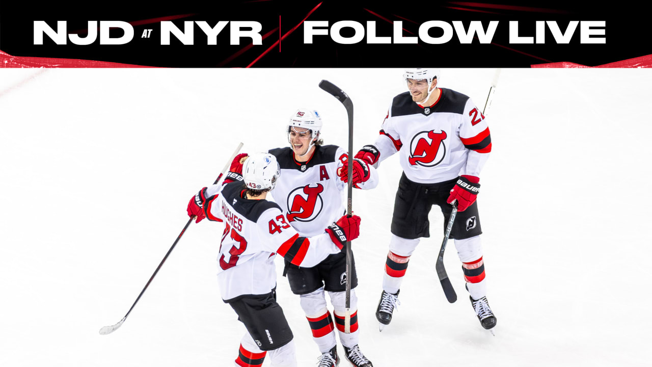 LIVE UPDATES: Devils vs. Rangers | New Jersey Devils