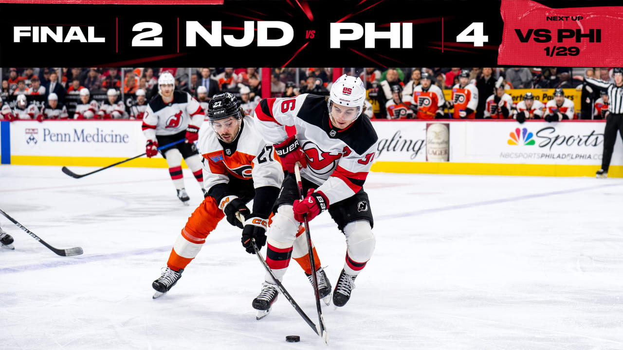 Devils Fall in Philly | GAME STORY | New Jersey Devils
