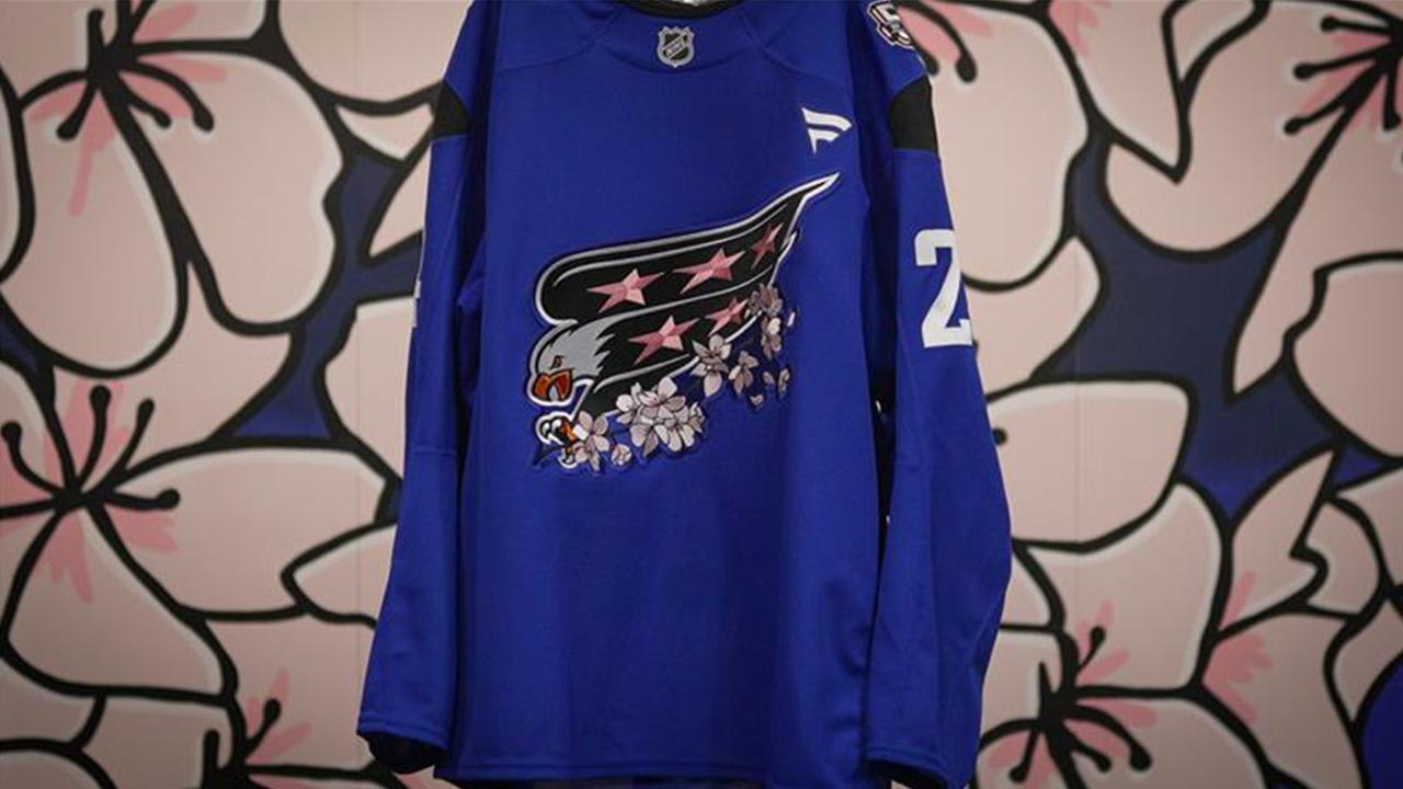 2025 Cherry Blossom Jersey Unveil | Washington Capitals