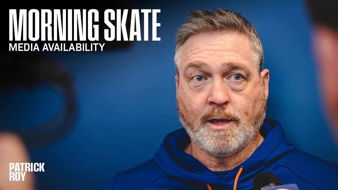 NYI vs COL: Patrick Roy | New York Islanders