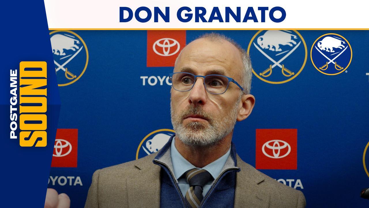 Granato Postgame at DET | Buffalo Sabres