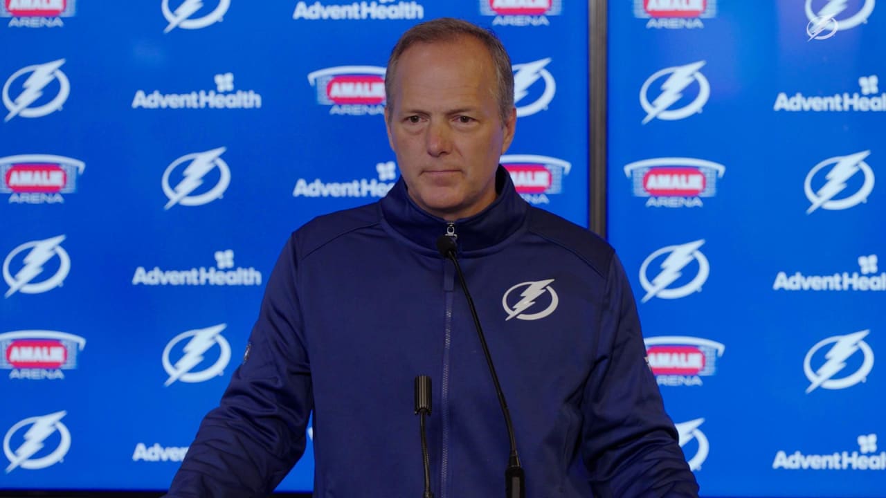Jon Cooper | Exit Interview | Tampa Bay Lightning