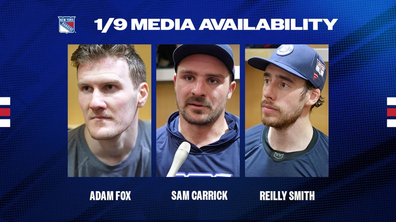 Postgame: Fox, Carrick, and Smith | New York Rangers