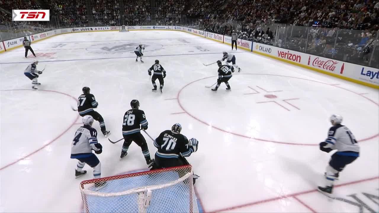 WPG@UTA: Connor scores PPG against Karel Vejmelka | Winnipeg Jets