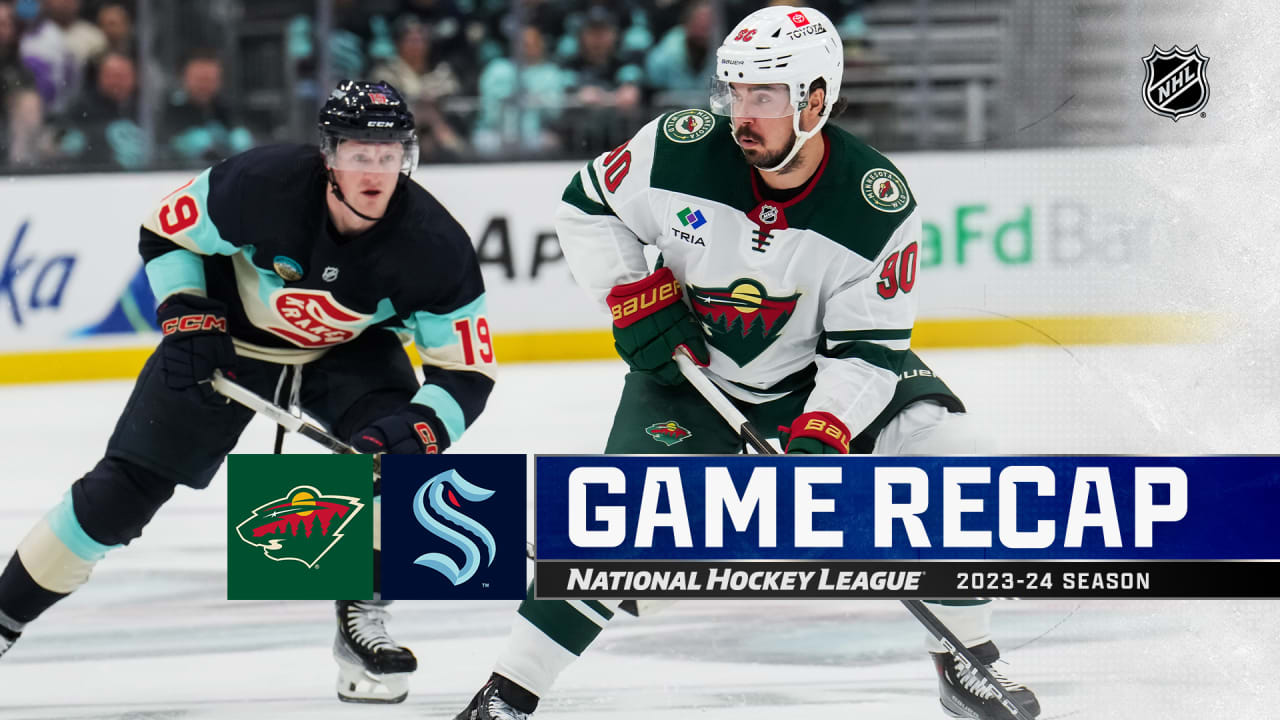 Kaprizov’s 3 points help Wild ease past Kraken | NHL.com
