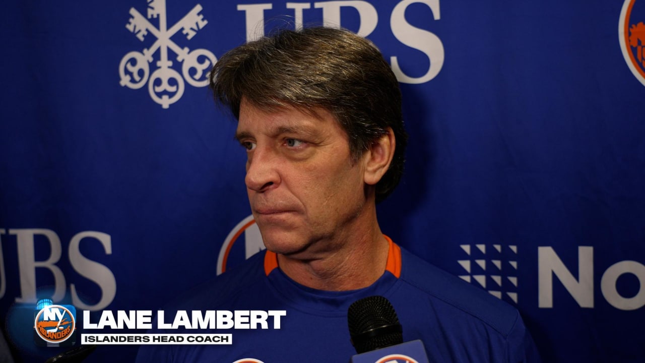 Morning Skate 12/2: Lane Lambert | New York Islanders