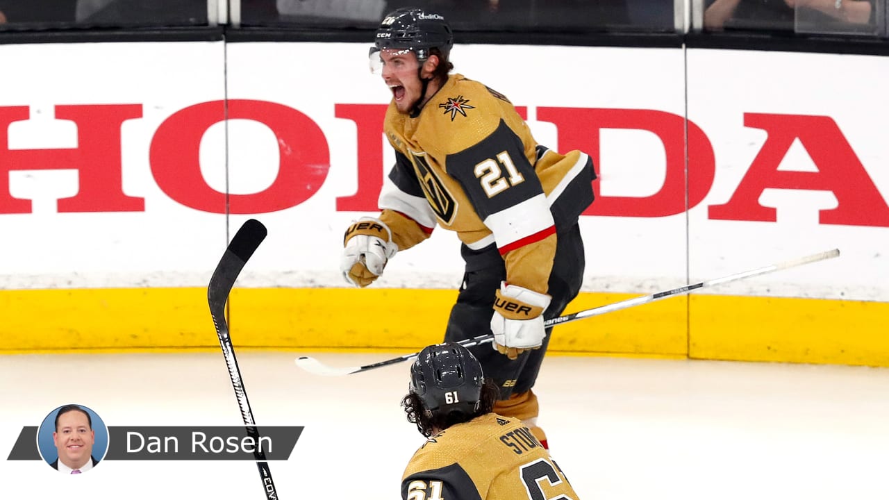 Howden, Golden Knights end OT quickly in Game 1 | NHL.com