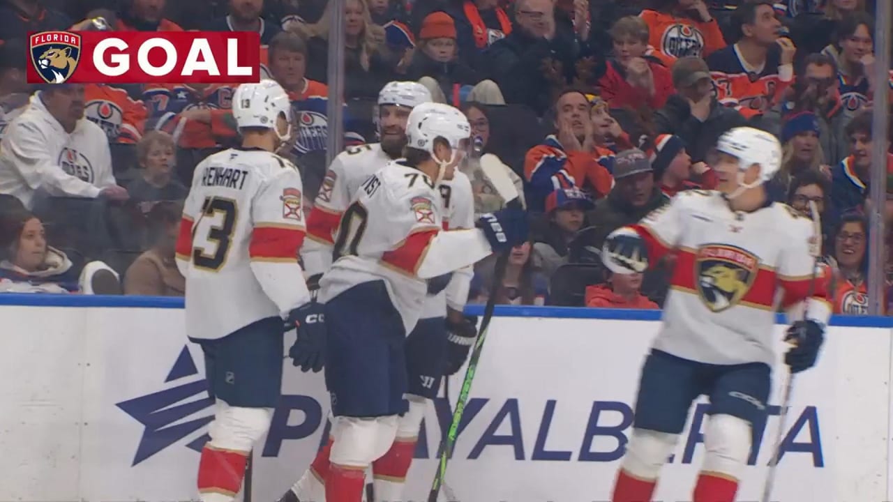 FLA at EDM: Jesper Boqvist nets shorty | Florida Panthers