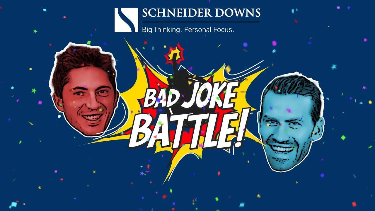 Bad Joke Battle: Boone and Zach | Columbus Blue Jackets