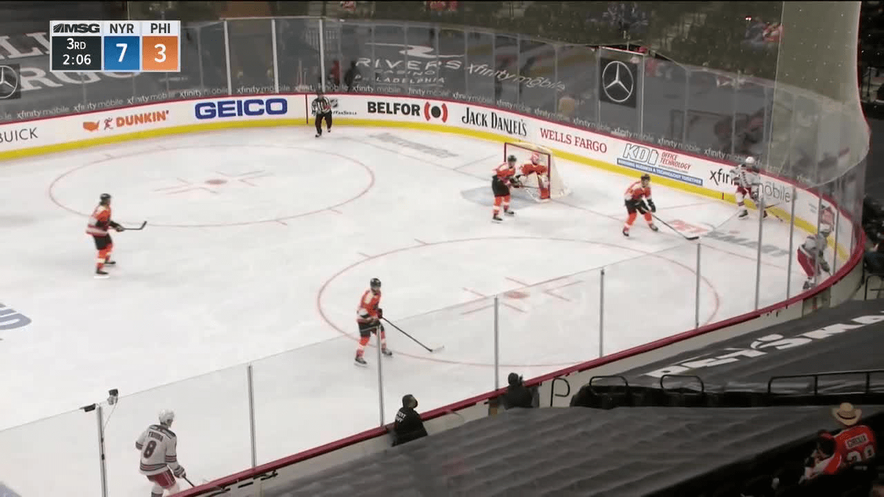 Lafrenière scores goal | New York Rangers