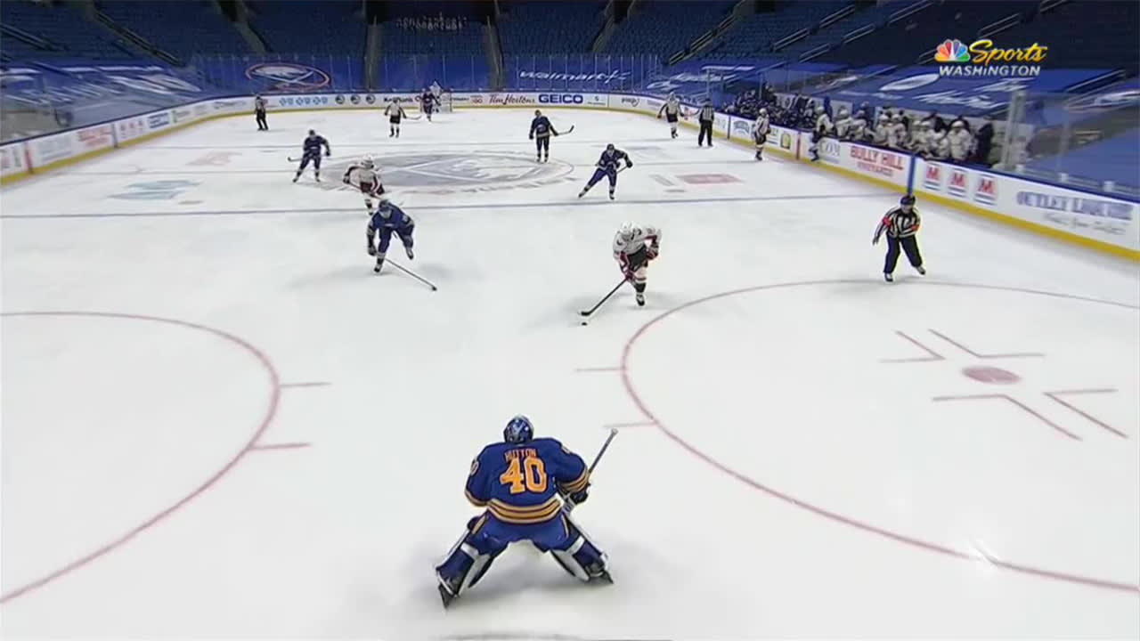 Sprong roofs breakaway goal | Washington Capitals