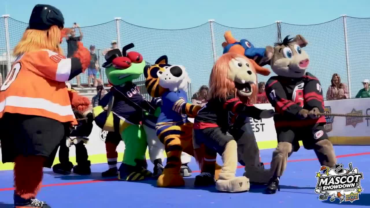 NHL Mascot Showdown: Tug of War | NHL.com