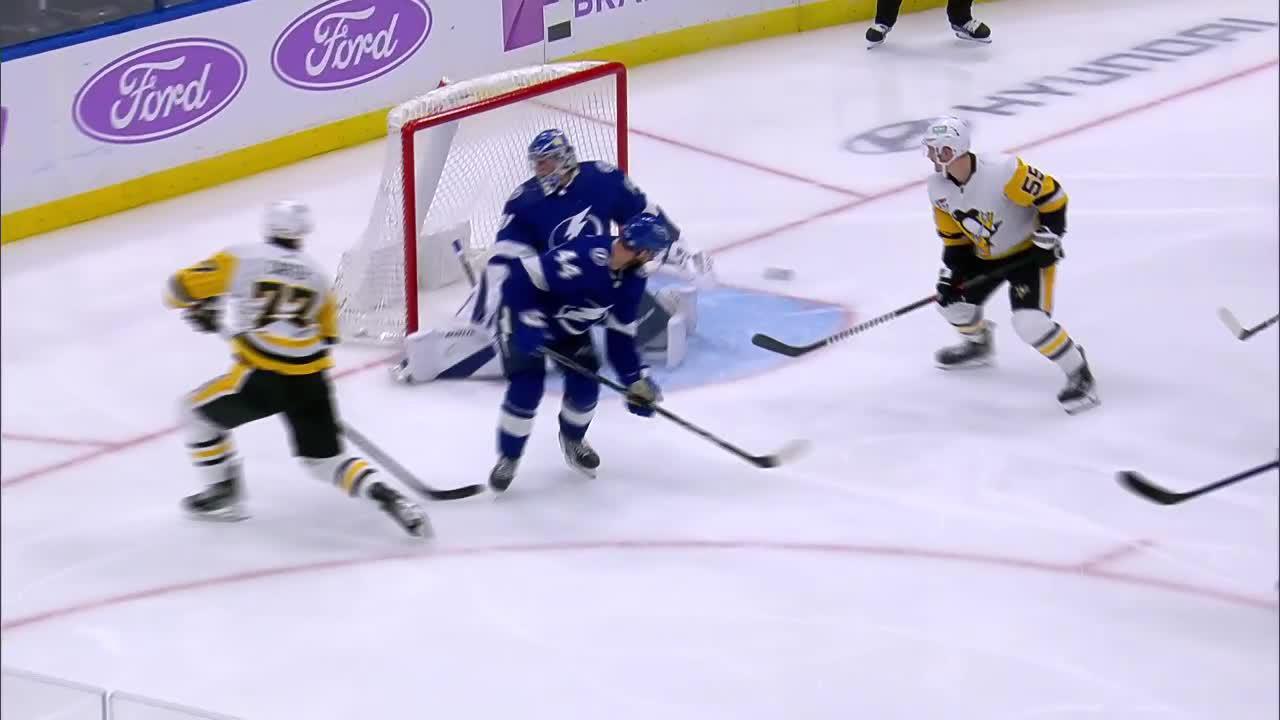 PIT@TBL: Jeff Carter scores his first season goal | Pittsburgh Penguins