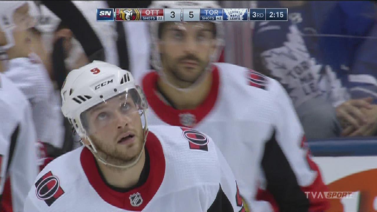 Ryan marque sur le retour | Sénateurs d’Ottawa