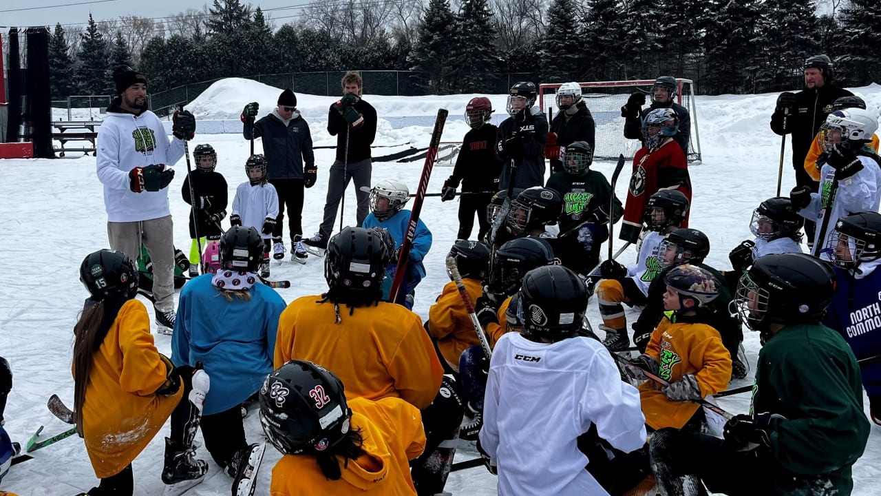 Dumba of Wild hosts 3rd annual Hockey Without Limits diversity youth ...