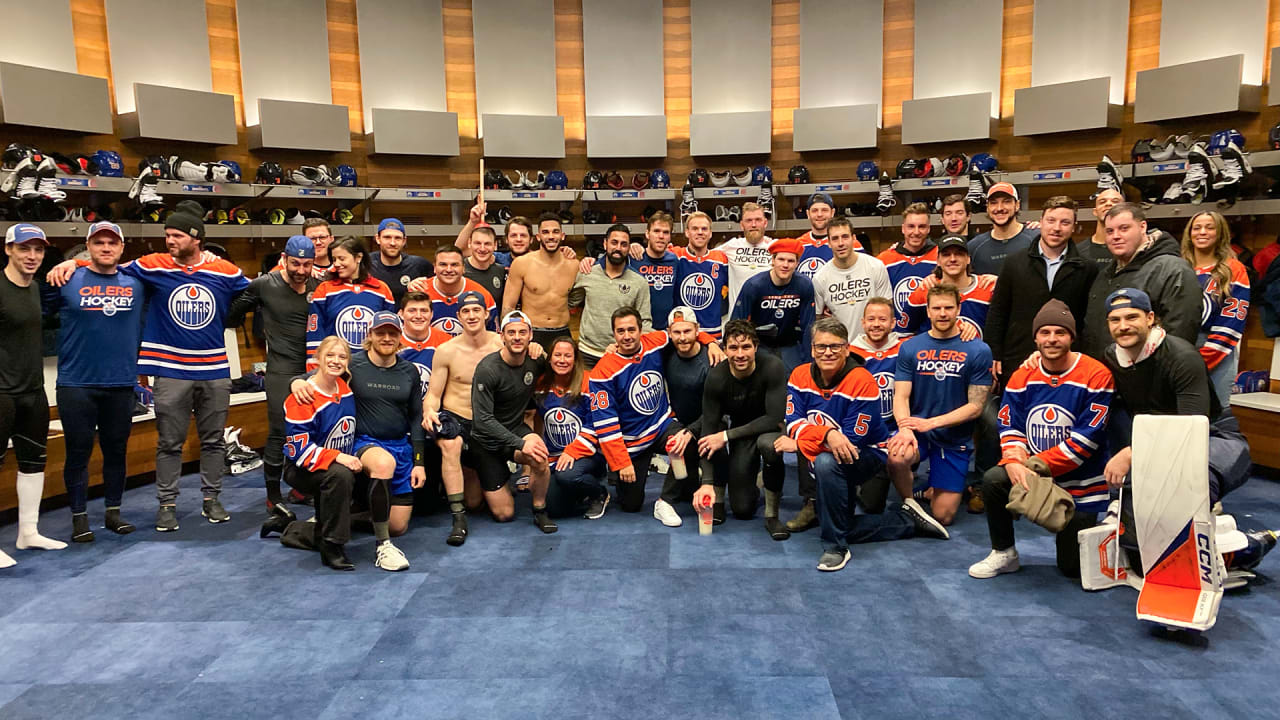 BLOG: Siblings & guests sharing in NHL experience with Oilers ...