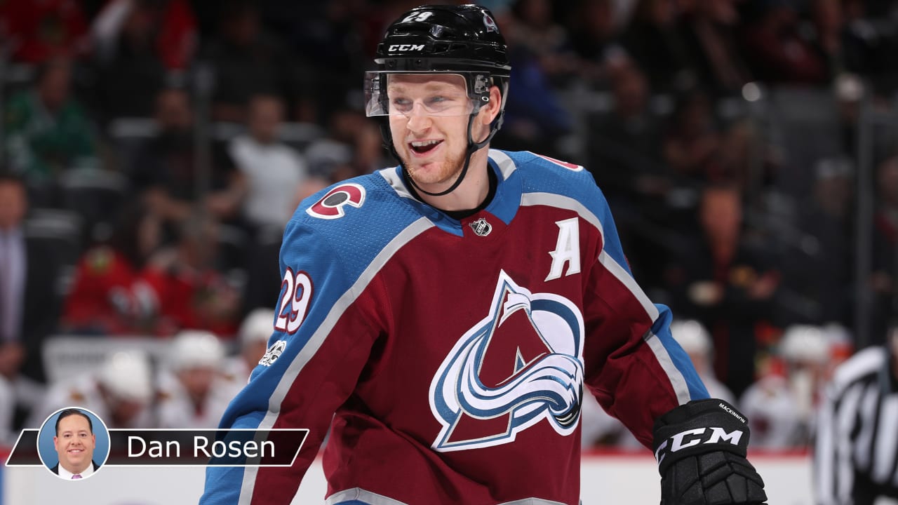 MacKinnon hitting stride as No. 1 center for Avalanche | NHL.com