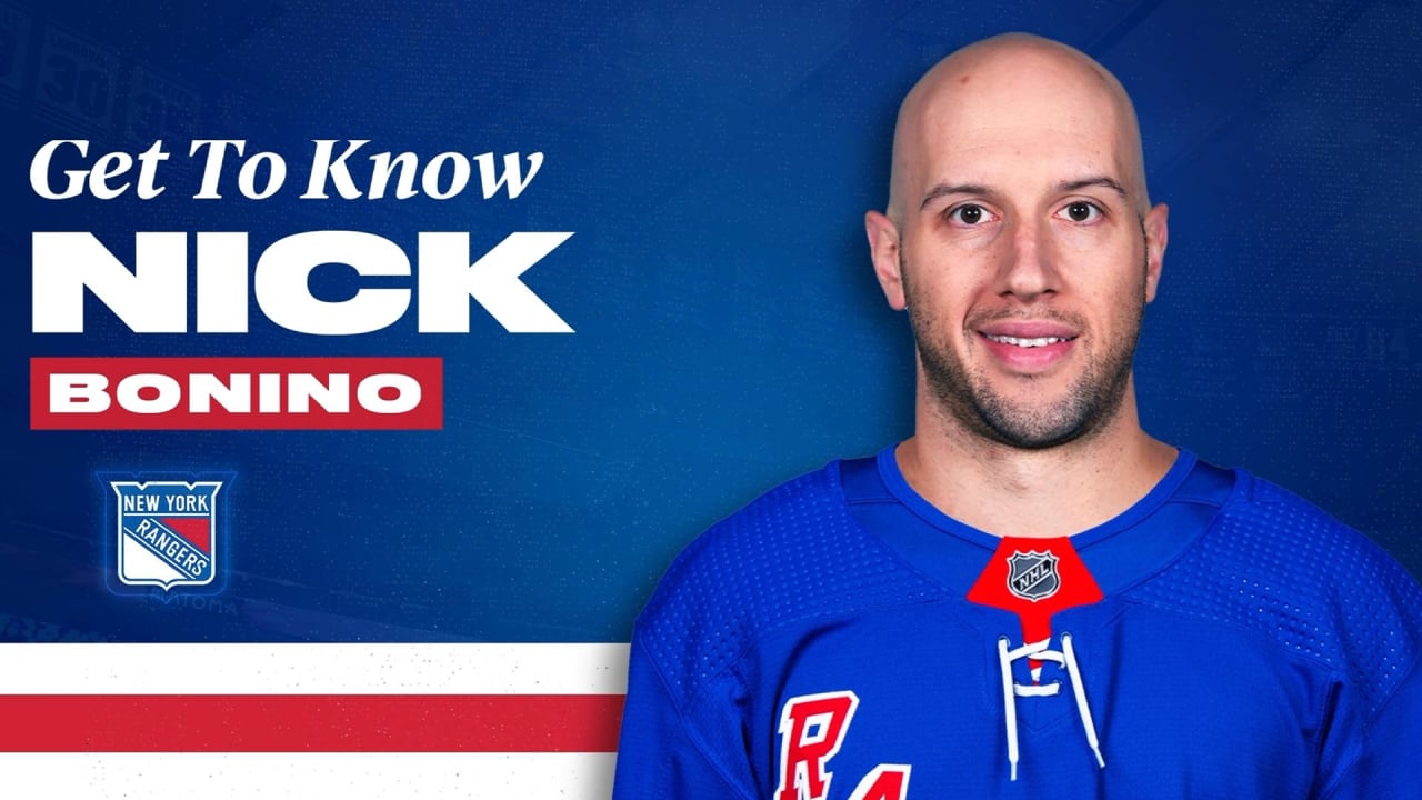 NYR: Get To Know Nick Bonino | New York Rangers