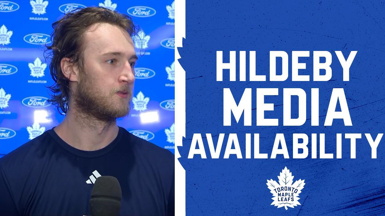 Dennis Hildeby | Practice | January 20, 2026 | Toronto Maple Leafs