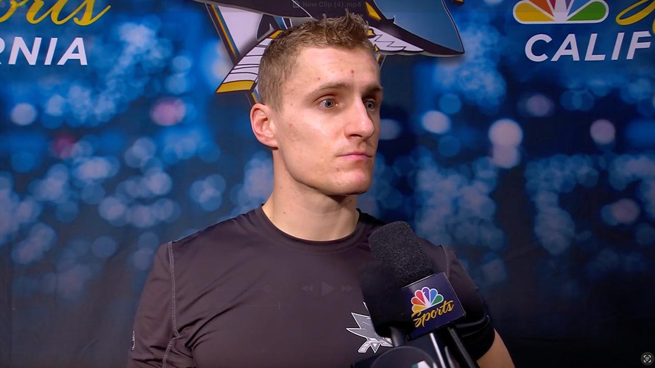 Postgame at FLA (12/7): Sturm | San Jose Sharks
