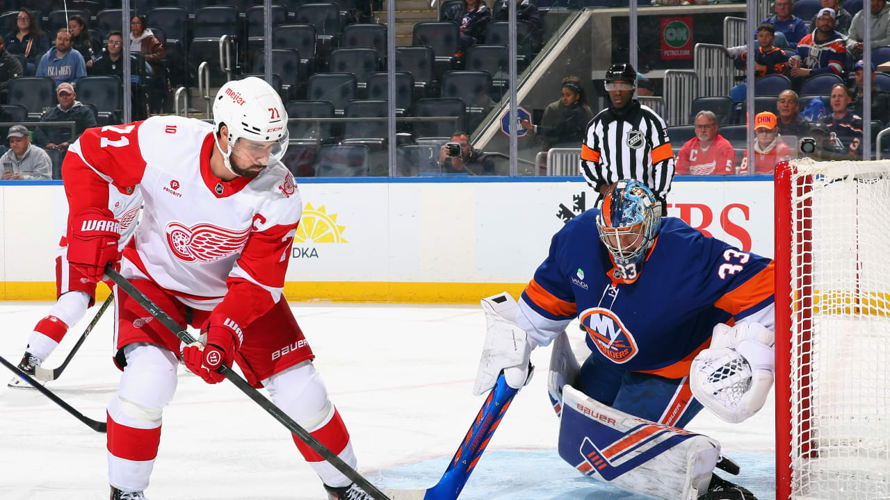 DET@NYI: Larkin scores PPG against David Rittich | Detroit Red Wings