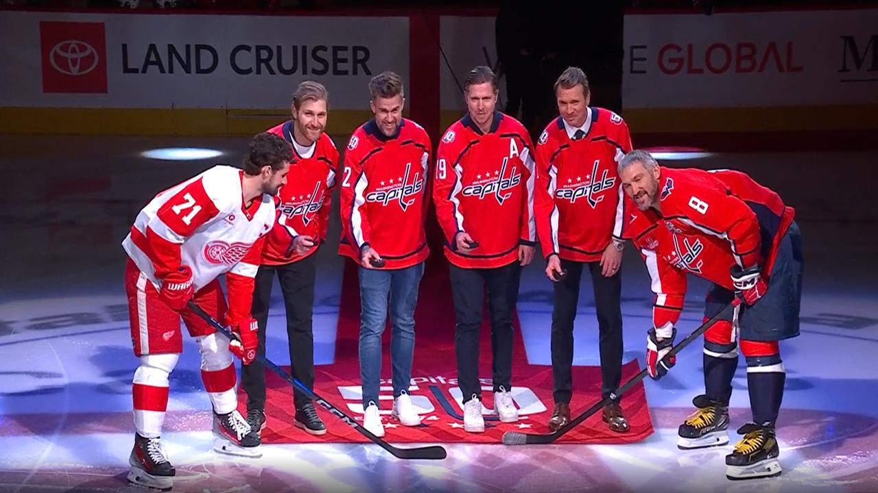 Capitals celebrate Backstrom, Johnson, Alzner, Green | NHL.com