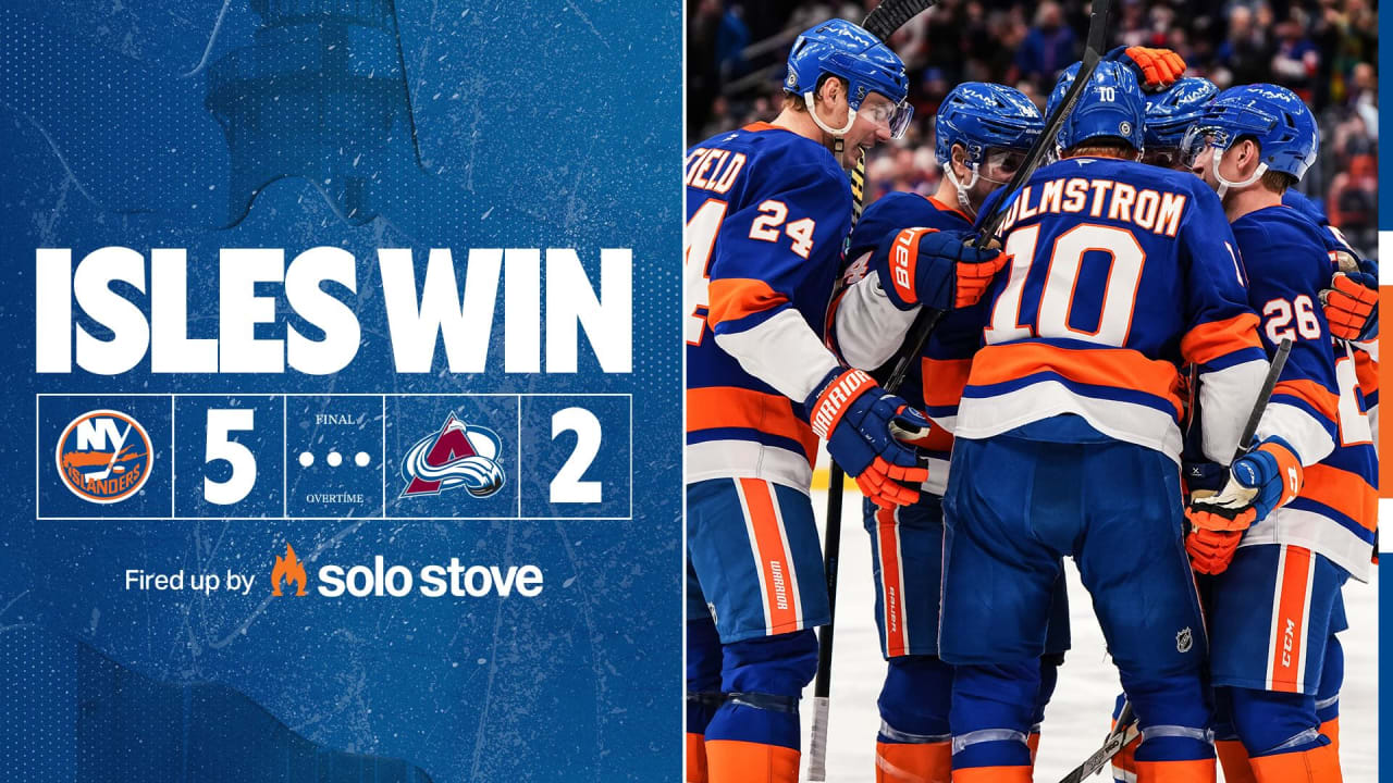 The Skinny: Islanders 5, Avalanche 2 | New York Islanders