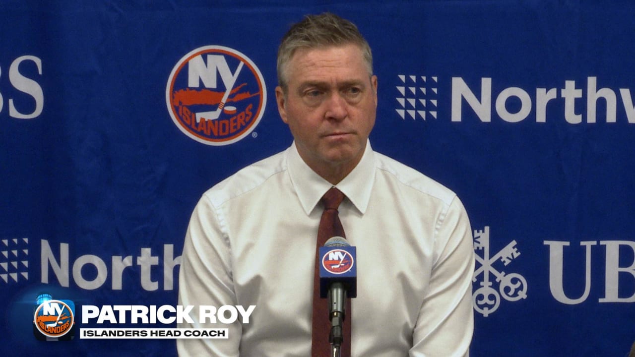 CGY 5 vs NYI 2: Patrick Roy | New York Islanders