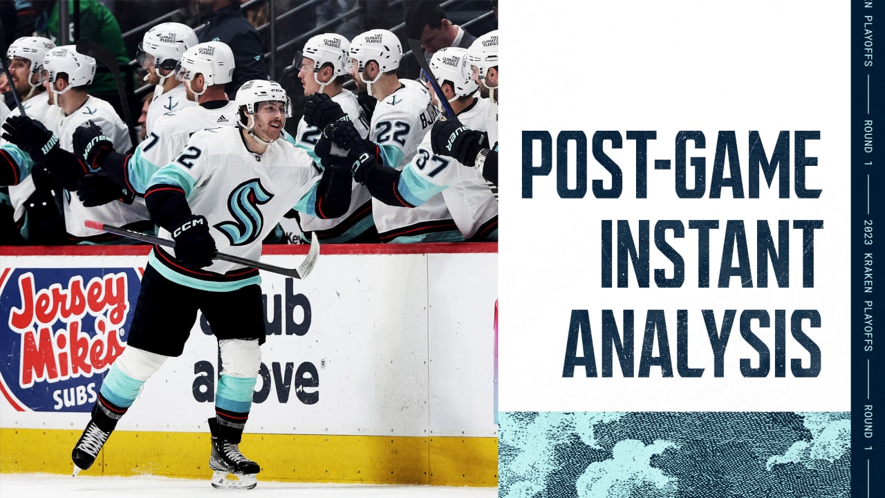 Post-Game Instant Analysis: Seattle at Colorado | Game 5 | Seattle Kraken
