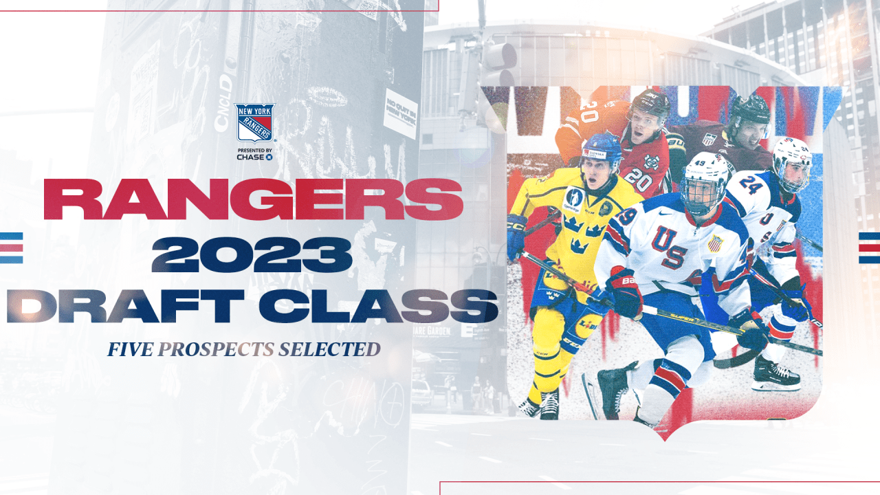 Rangers 2023 NHL Draft Class | New York Rangers