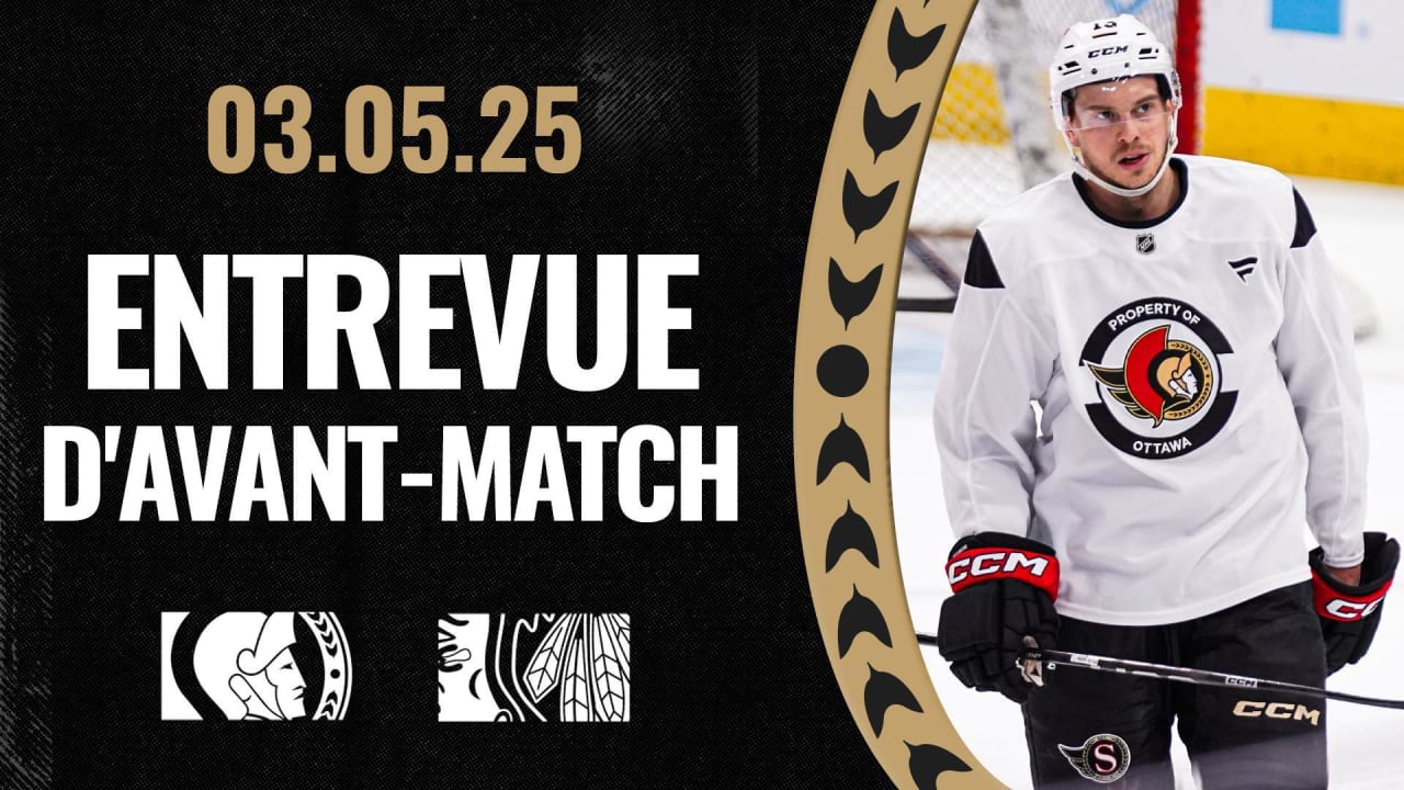 Matthew Highmore dispo média d'avant-match contre CHI | Sénateurs d’Ottawa