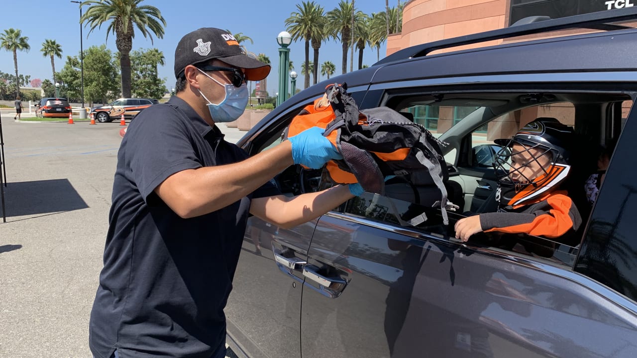 Ducks Distribute Supplies to More than 1,500 Local Students and ...