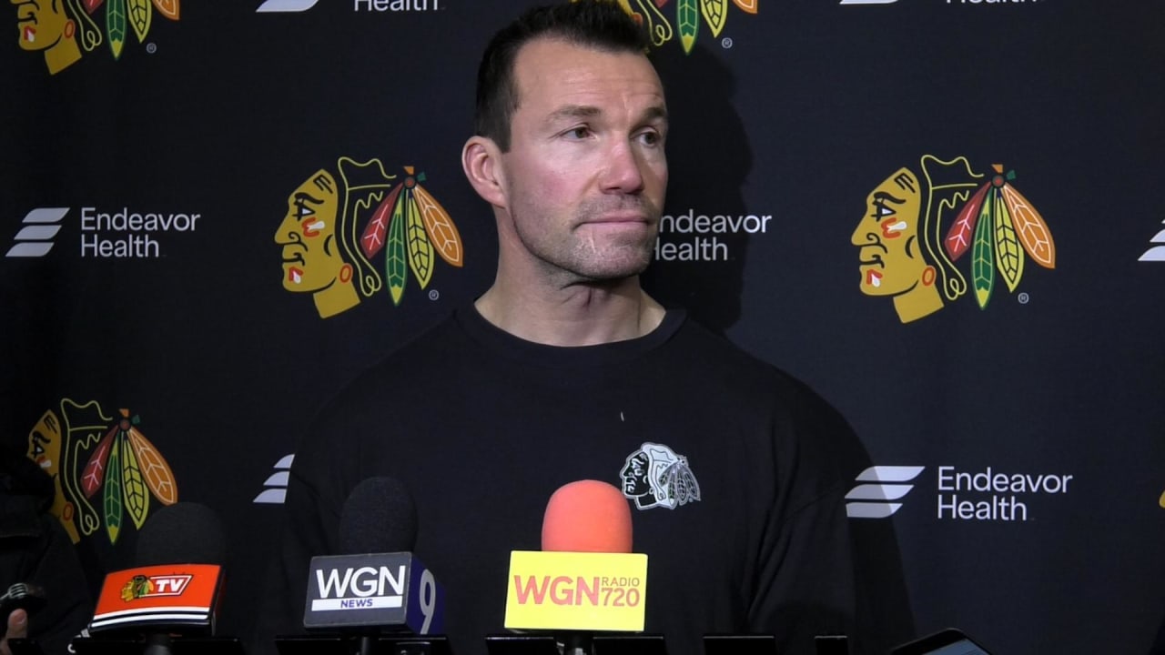 Richardson on Facing Avs | Chicago Blackhawks