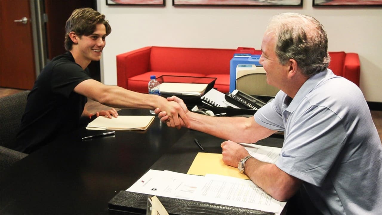 Hughes, No. 1 pick in 2019 Draft, signs entry-level contract with ...