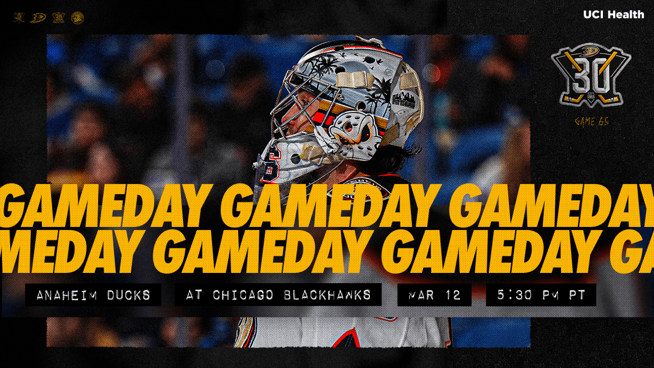 Preview: Ducks Open Central Road Trip, Battle Blackhawks Tonight in ...