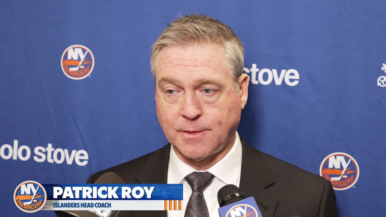 FLA 6 vs NYI 3: Patrick Roy | New York Islanders