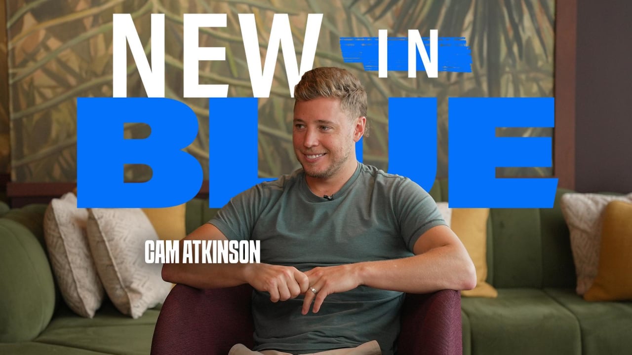 New In Blue | Cam Atkinson ⚡ | Tampa Bay Lightning