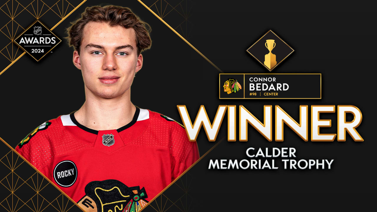 Bedard wins Calder Trophy as NHL rookie of year | NHL.com