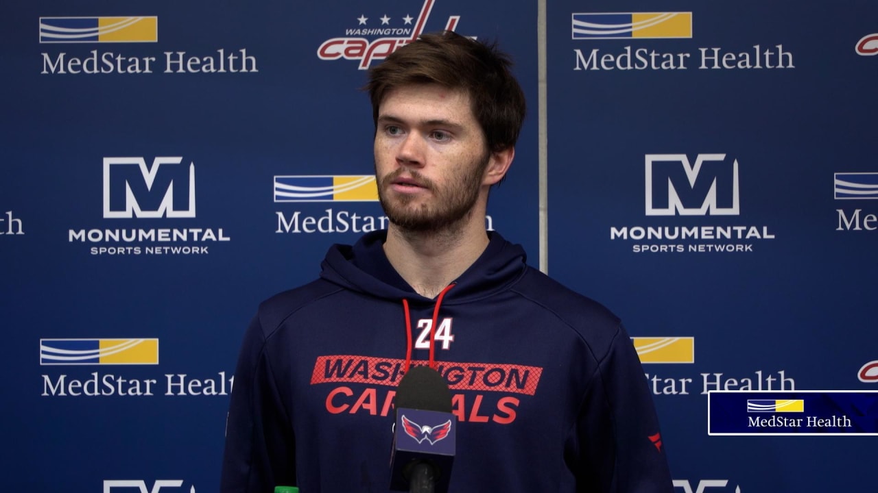 Connor McMichael | September 27 | Washington Capitals