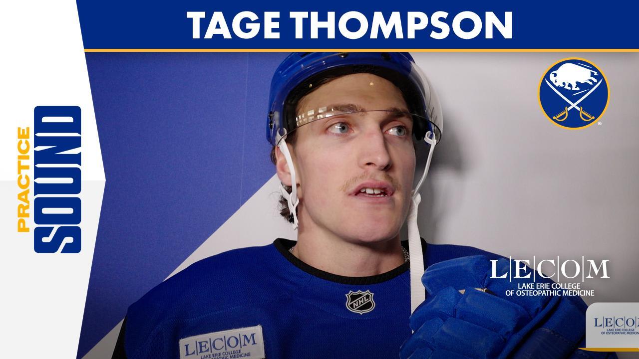 Thompson | Practice | Buffalo Sabres