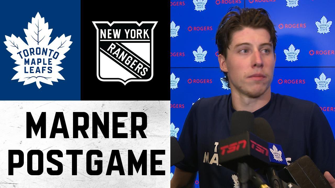 Mitch Marner | Post Game | Toronto Maple Leafs