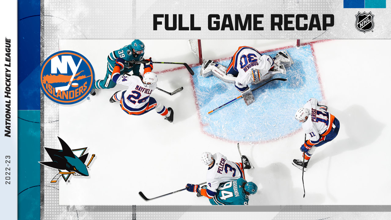 Recap: NYI 4, SJS 1 | New York Islanders