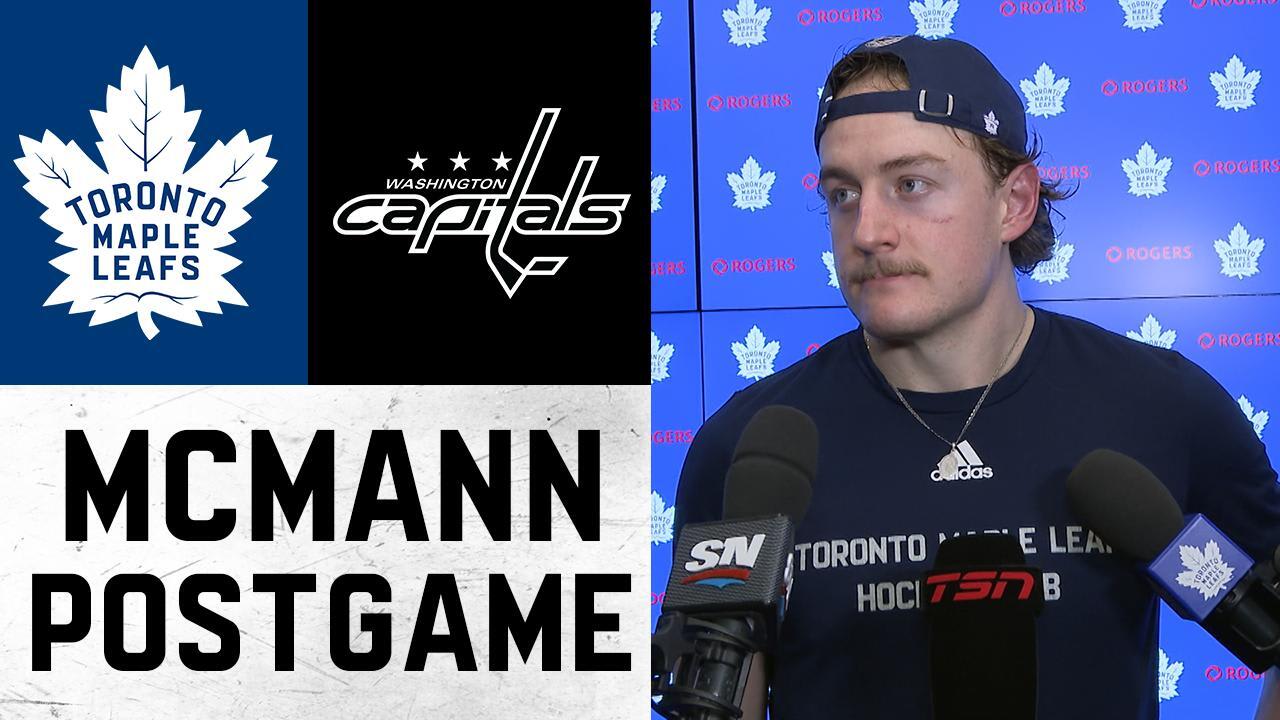Bobby McMann | Post Game | Toronto Maple Leafs