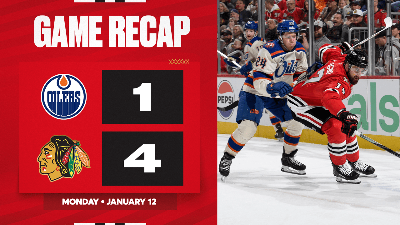 Game Recap | Blackhawks vs. Oilers | Chicago Blackhawks